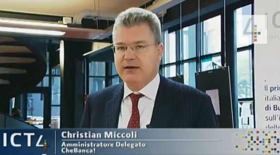 Christian Miccoli, AD di CheBanca! - Digital4